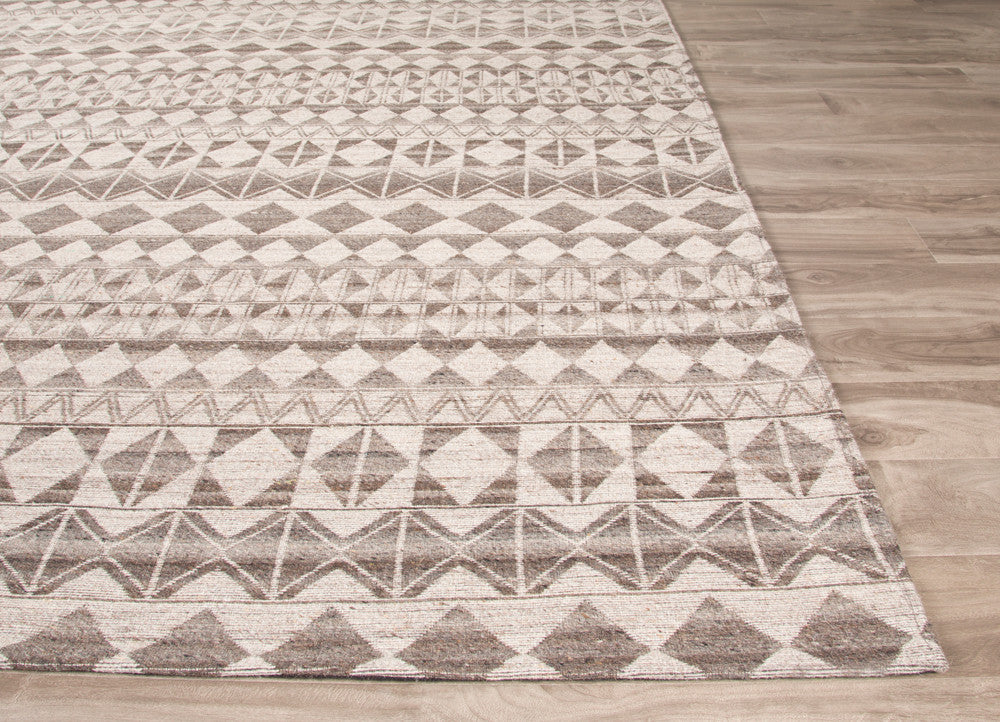 Lindor Sandpiper Gray/Black Area Rug - Froy.com