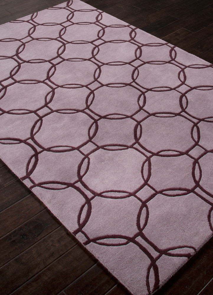 Lounge Abeet Light Purple/Beige Area Rug - Froy.com