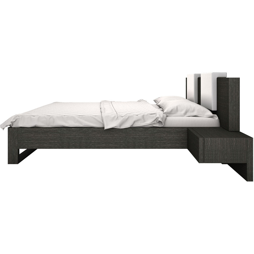 Monroe Bed Gray Oak - Froy.com
