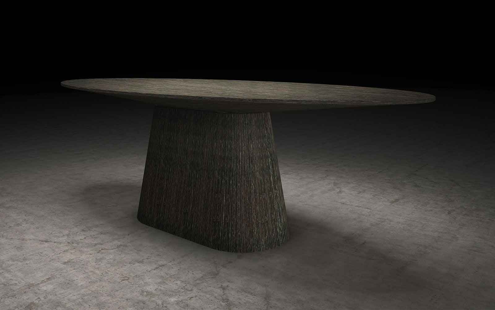 Sullivan Dining Table Gray Oak - Froy.com