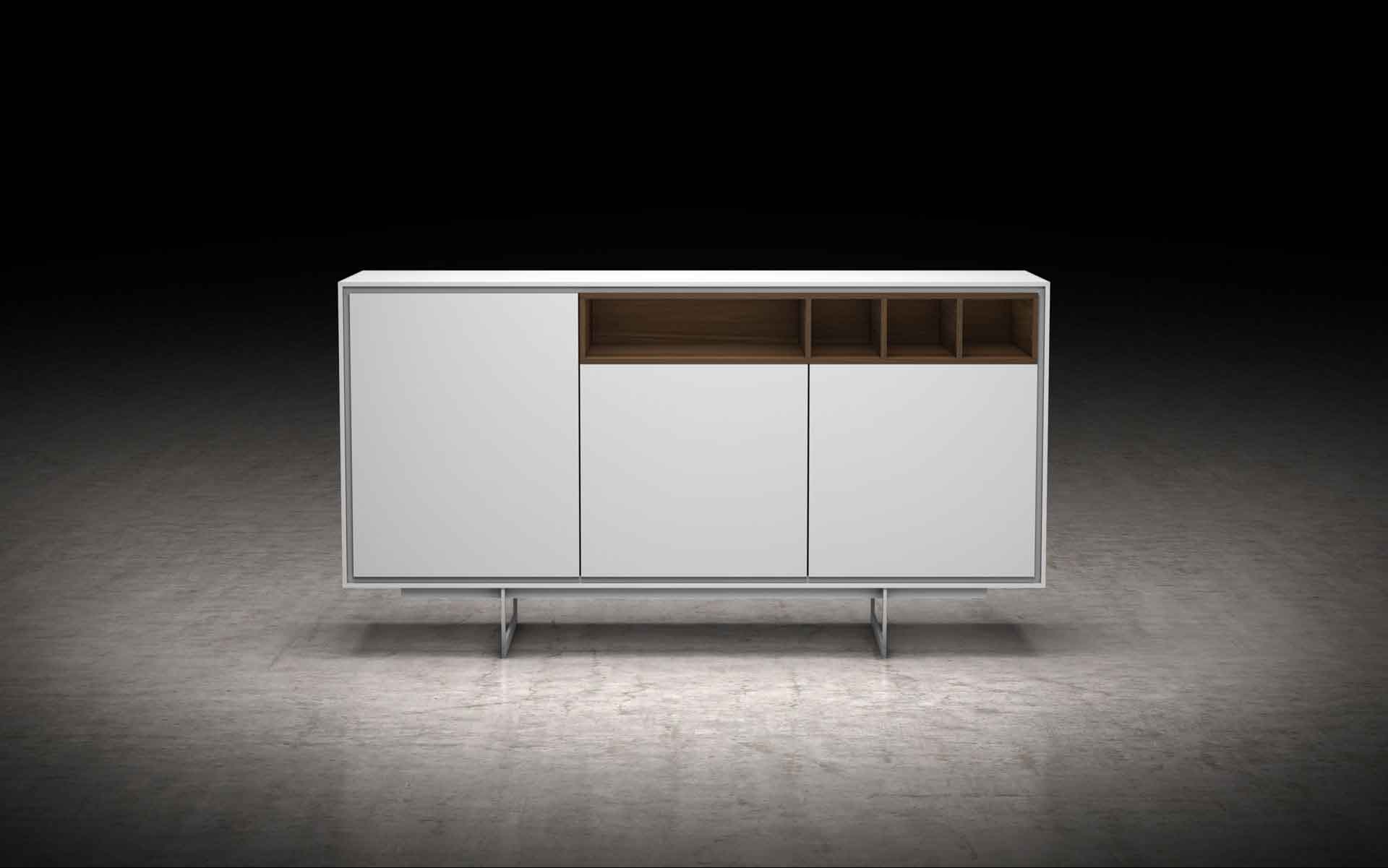Baxter Sideboard White Matte - Froy.com