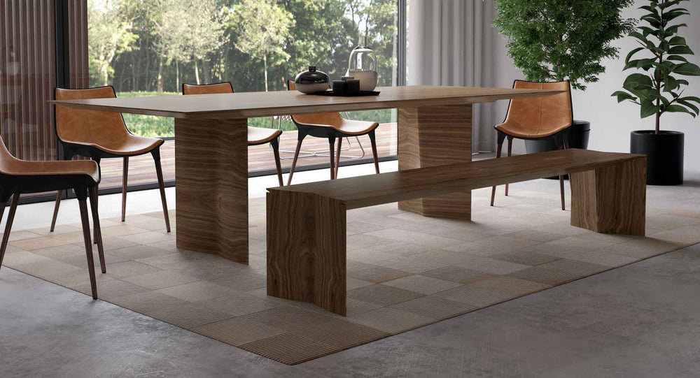Soho Dining Table Walnut - Froy.com