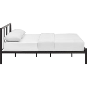 Gloria Bed Frame Brown - Froy.com