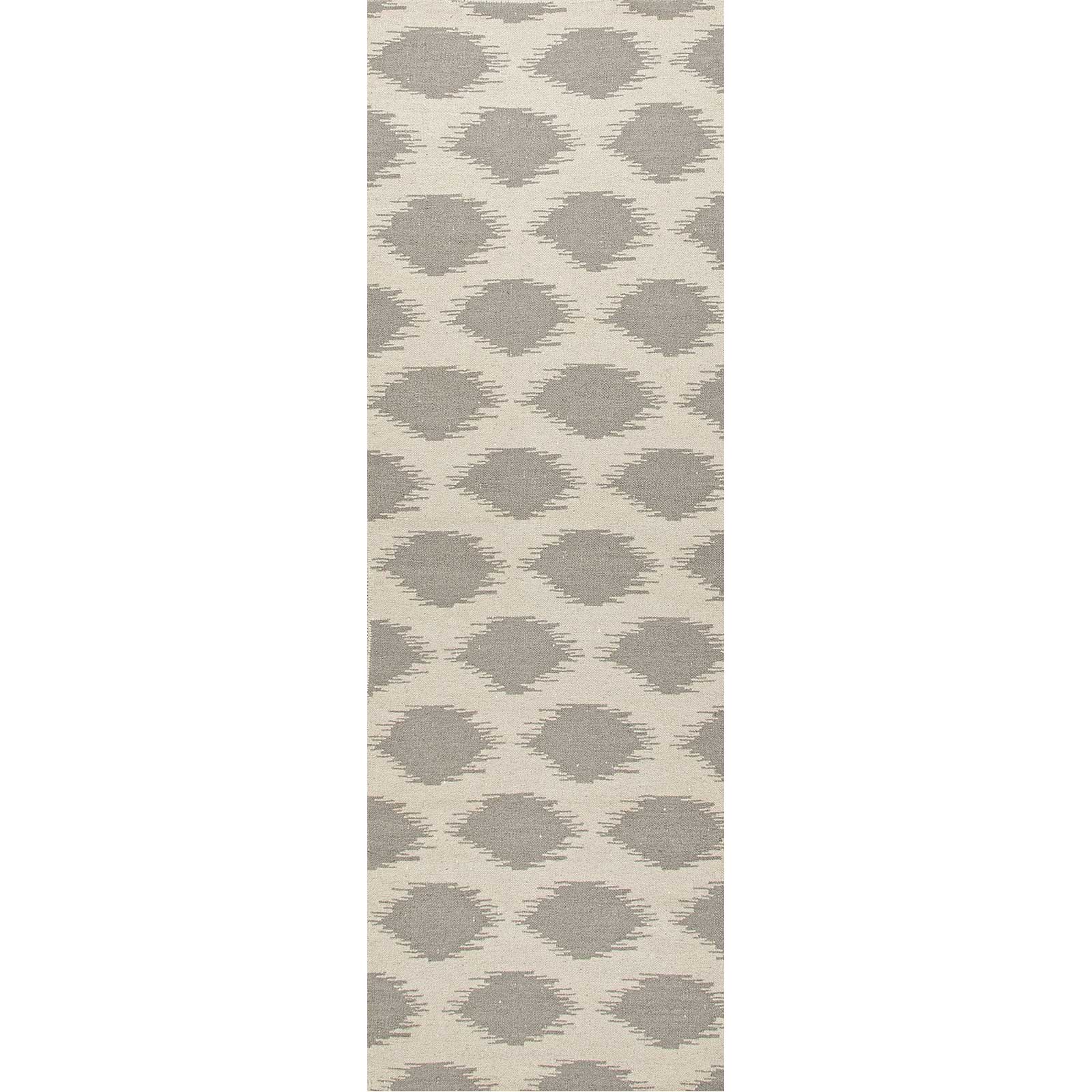Maroc Nyasha Antique White/Medium Gray Runner Rug - Froy.com