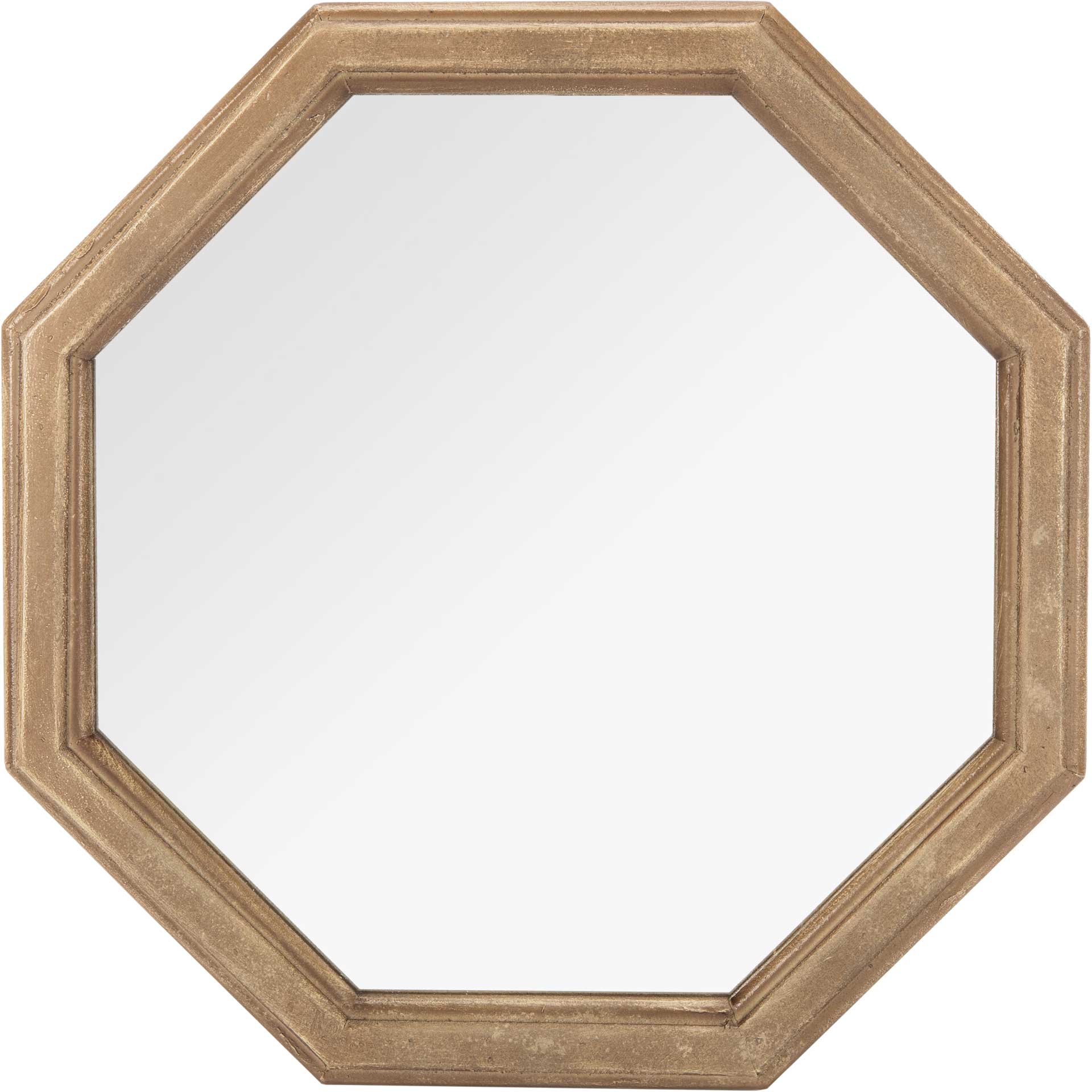 Lenora Mirror Wood - Froy.com