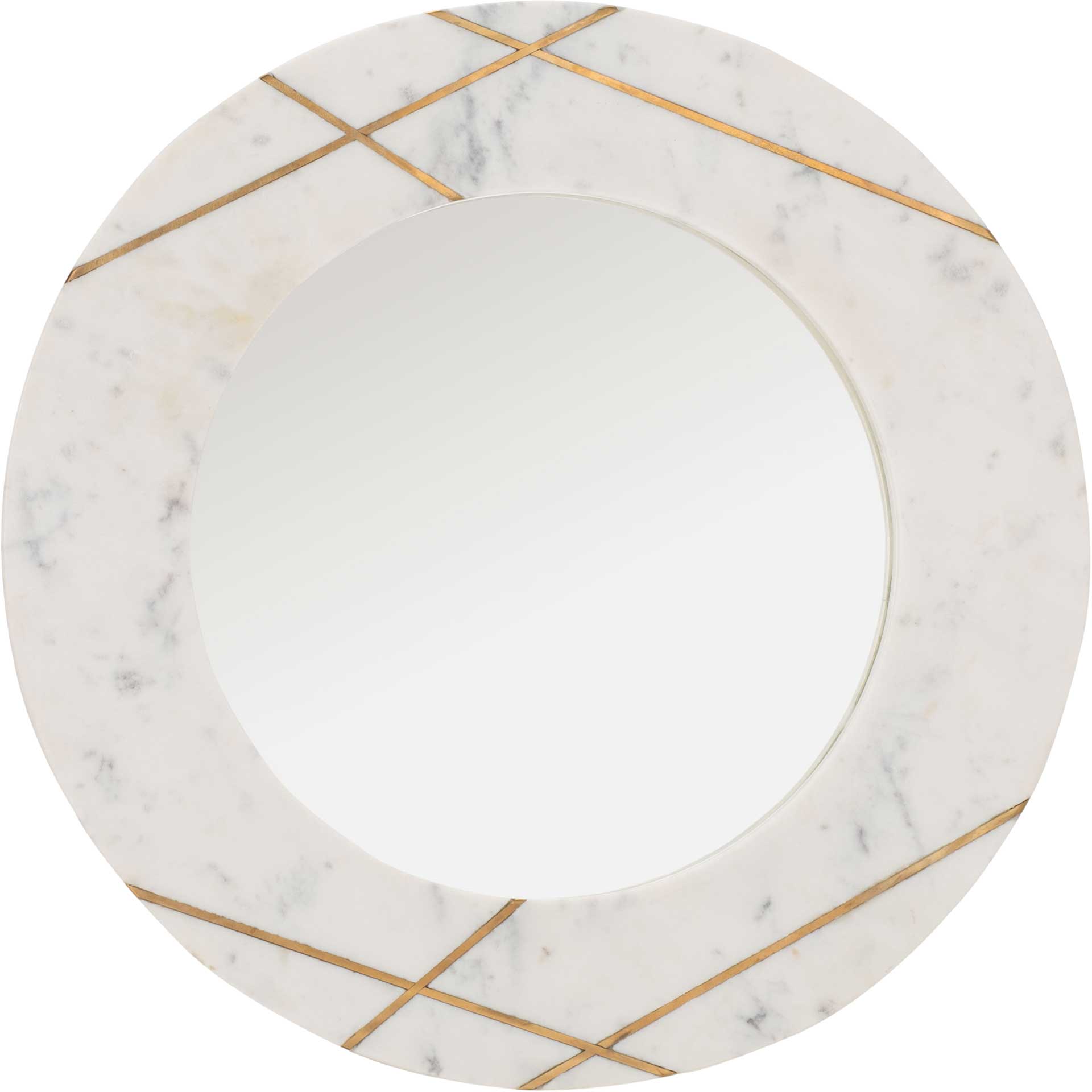 Hadassah Mirror Marble - Froy.com
