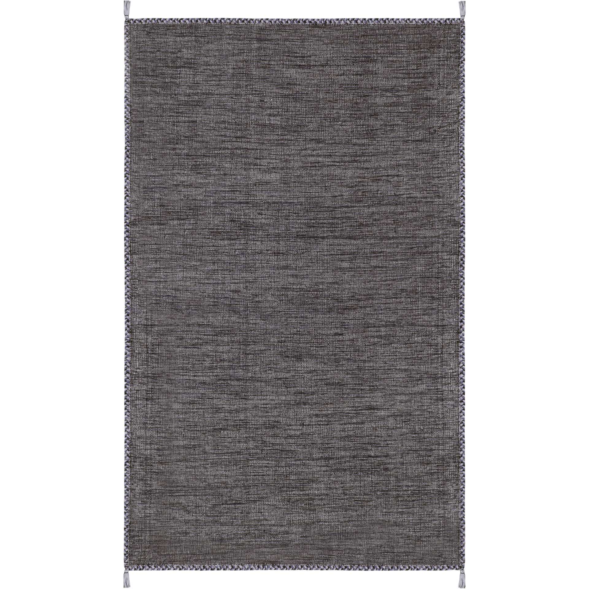 Montauk Washed Gray/Black Area Rug - Froy.com
