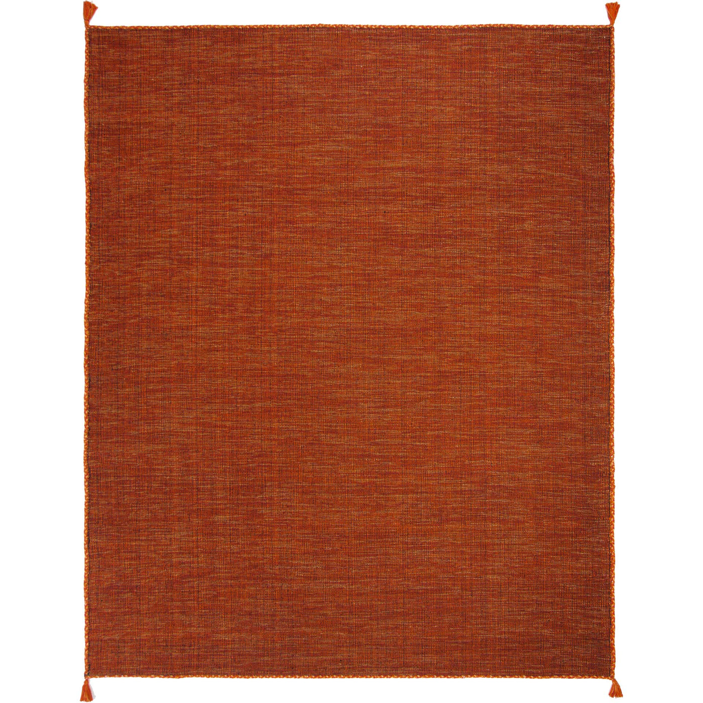 Montauk Washed Orange/Black Area Rug - Froy.com