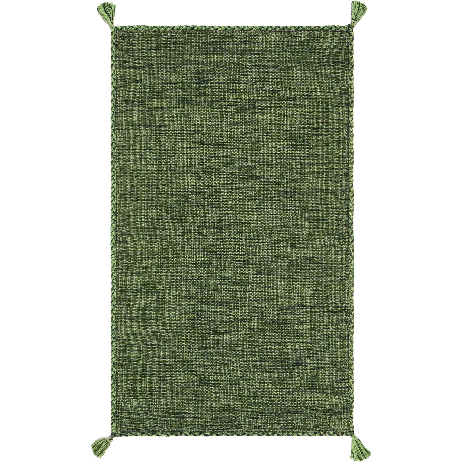 Montauk Washed Green/Black Area Rug - Froy.com