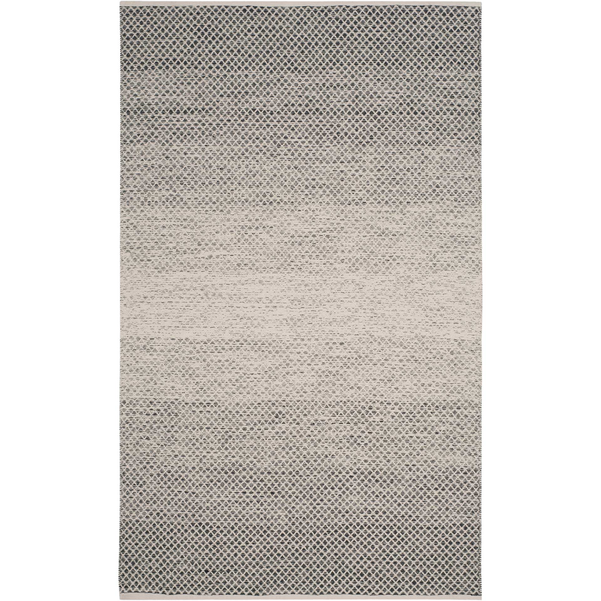Montauk Black/Ivory Area Rug - Froy.com