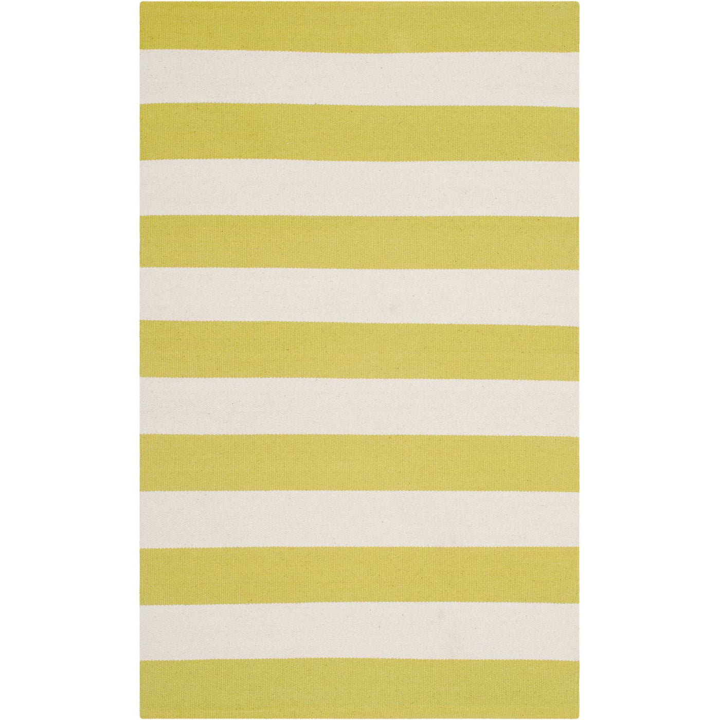 Montauk Stripe Green/Ivory Area Rug - Froy.com