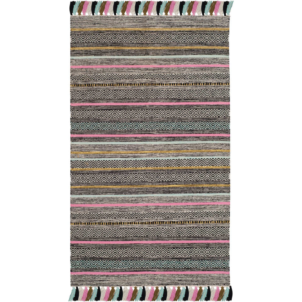 Montauk Black/Multi Area Rug - Froy.com