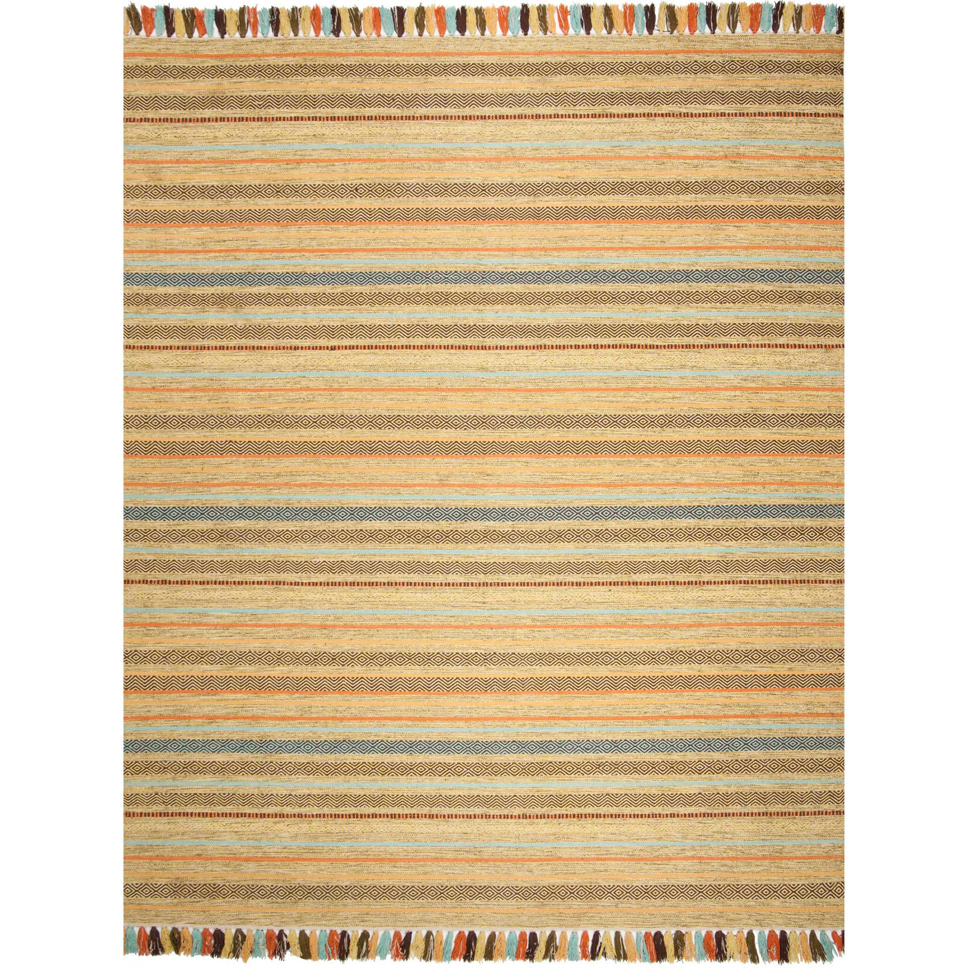 Montauk Green/Multi Area Rug - Froy.com