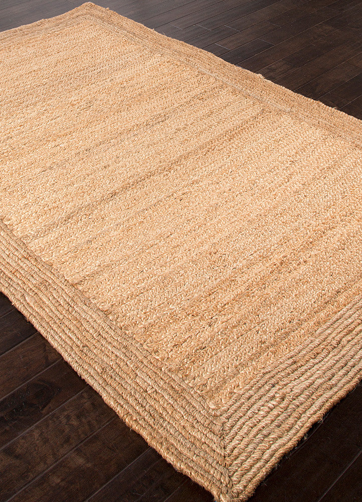 Naturals Acara Natural Gold Area Rug - Froy.com