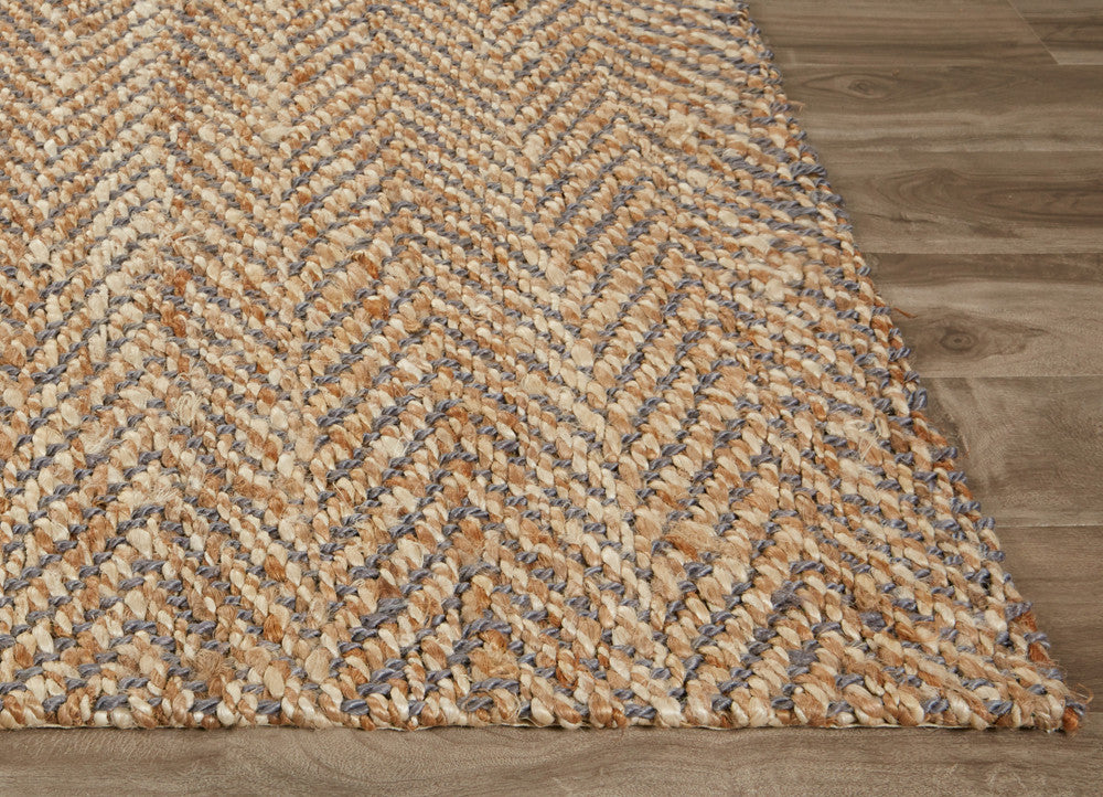 Naturals Tobago Hoopes Brown/Natural Area Rug - Froy.com