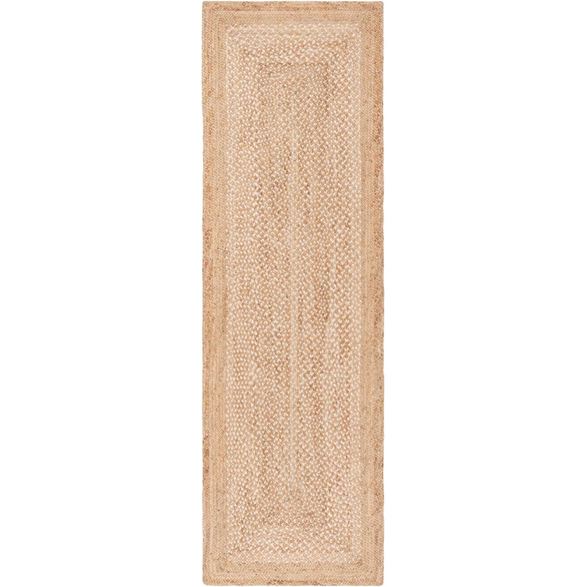 Natural Fiber Natural/Ivory Runner Rug - Froy.com