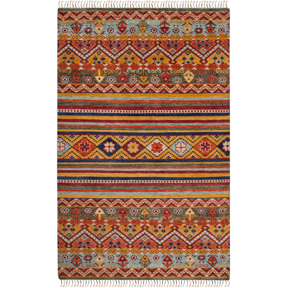 Nomad Yellow/Multi Area Rug - Froy.com