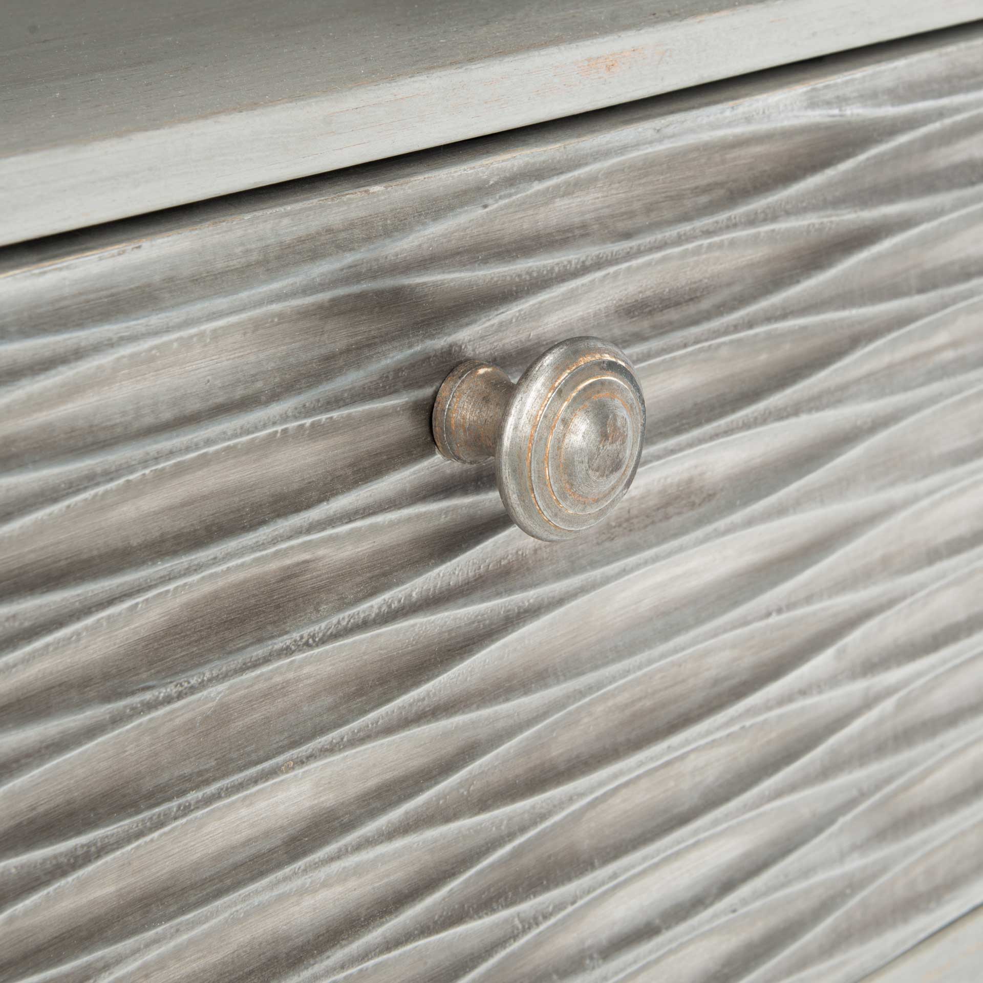 Braith 1 Drawer Textured Nightstand Gray Walnut - Froy.com