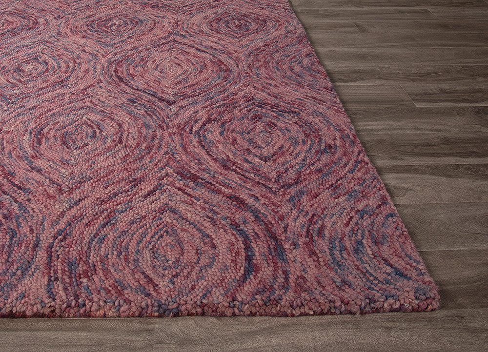 National Geographic Plume Keepsake Lilac/Aegean Blue Area Rug - Froy.com