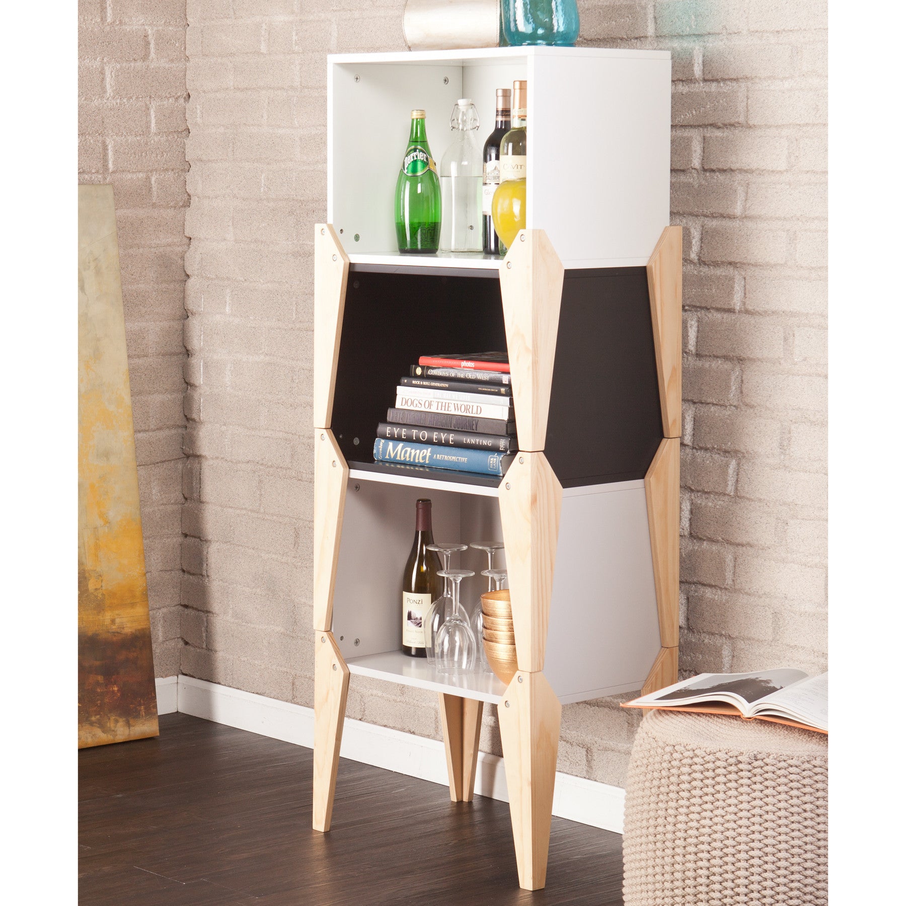 Ottico 3-Piece Stackable Table - Froy.com