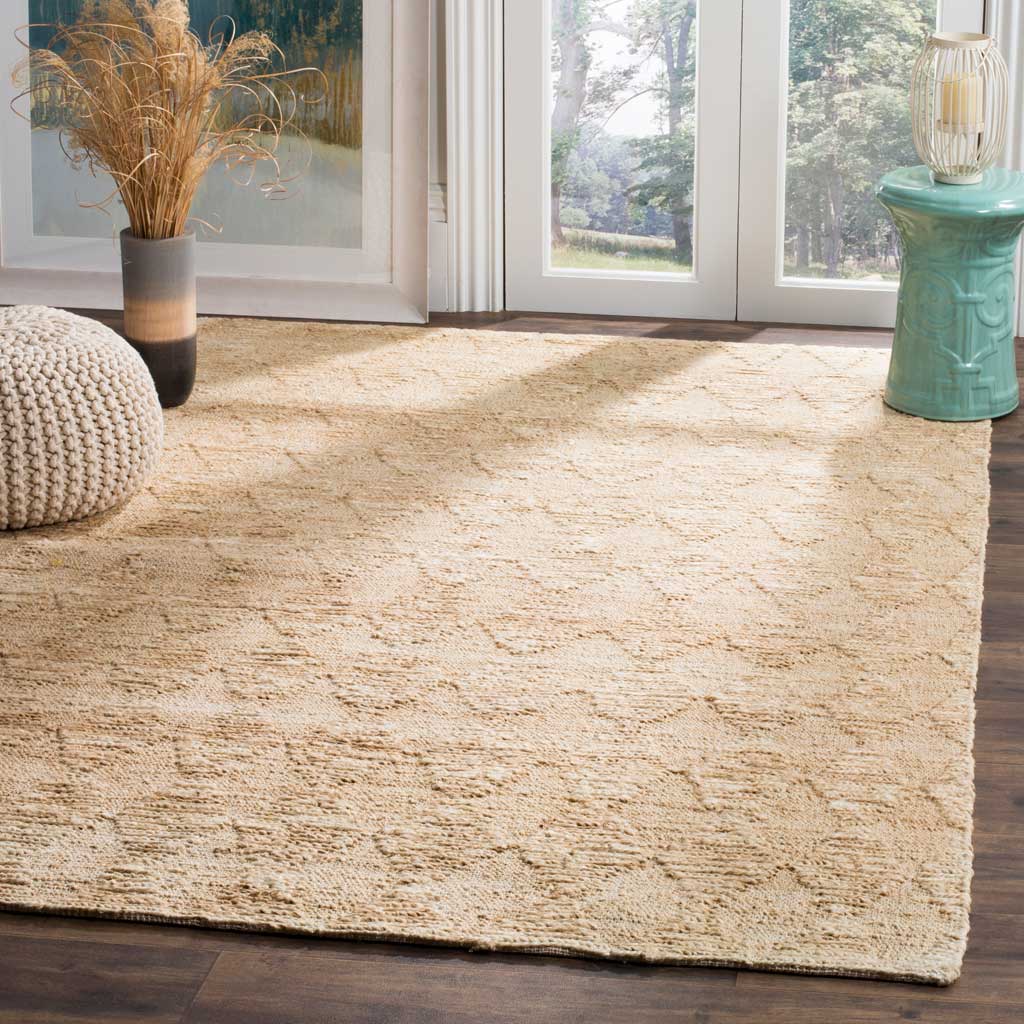 Organic Light Beige Area Rug - Froy.com