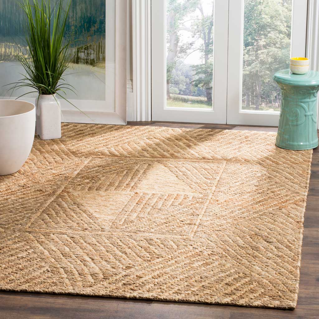 Organic Natural/Ivory Area Rug - Froy.com