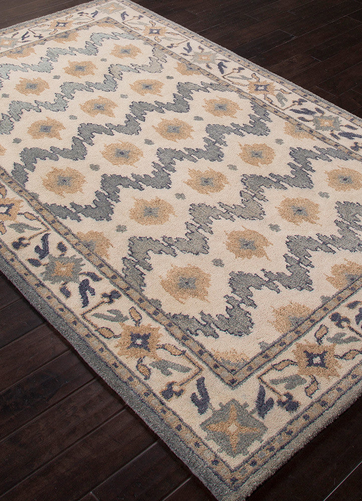 Pendant Jade Oyster Gray/Blue Surf Area Rug - Froy.com