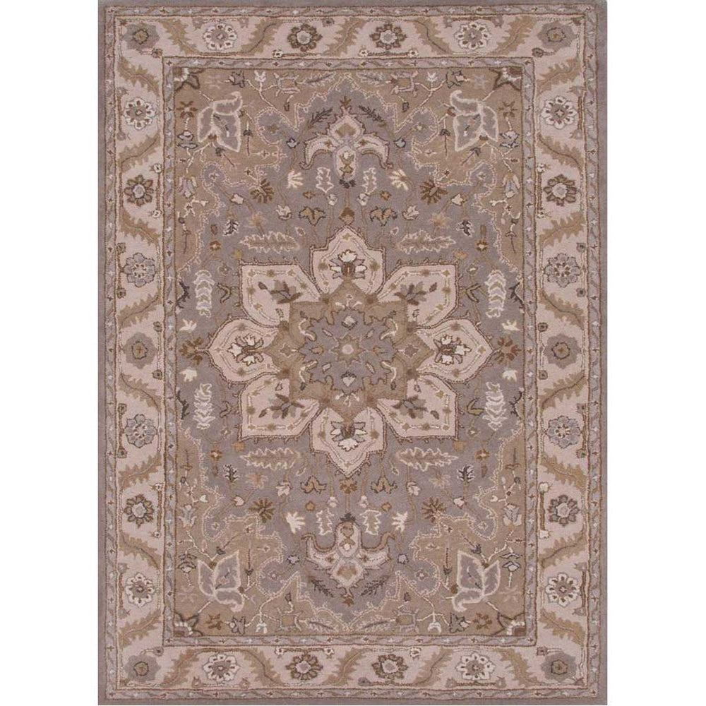 Poeme Orleans Drizzle/Spray Green Area Rug - Froy.com