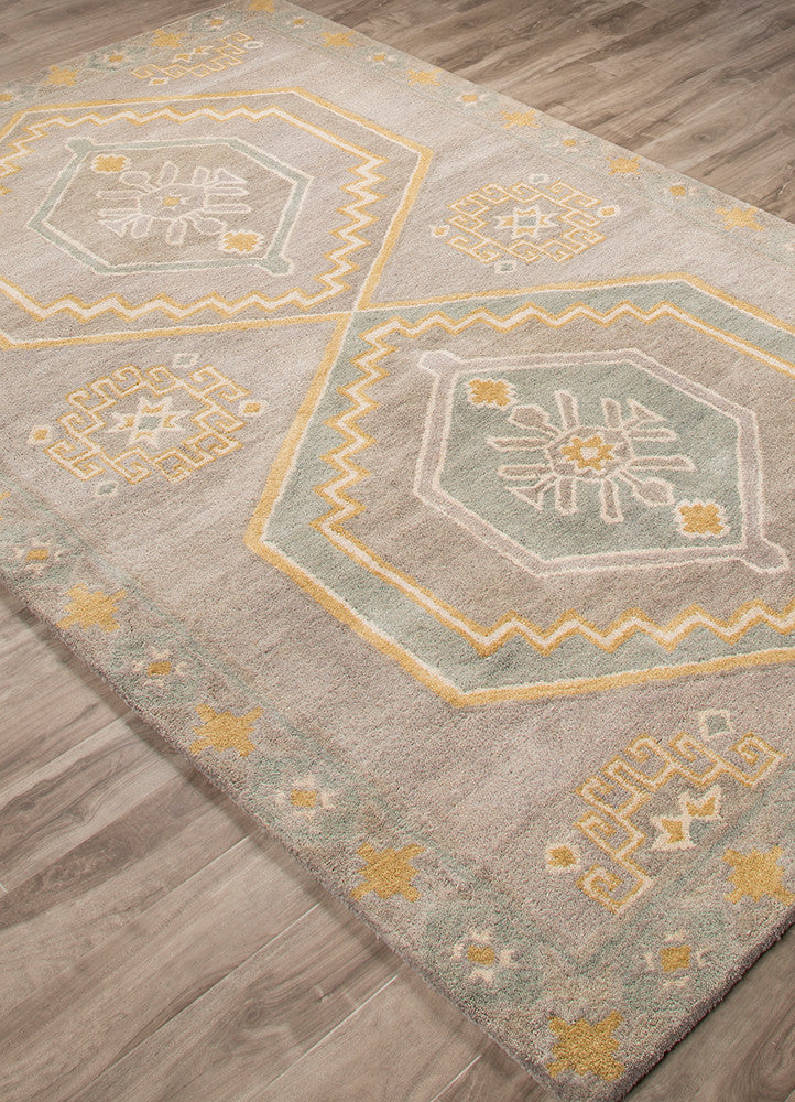 Preston Jameson Gray/Blue Area Rug - Froy.com