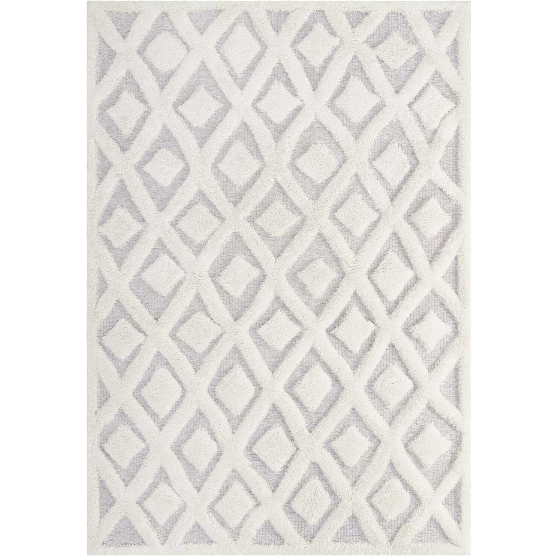 Westfield Area Rug Ivory/Light Gray - Froy.com