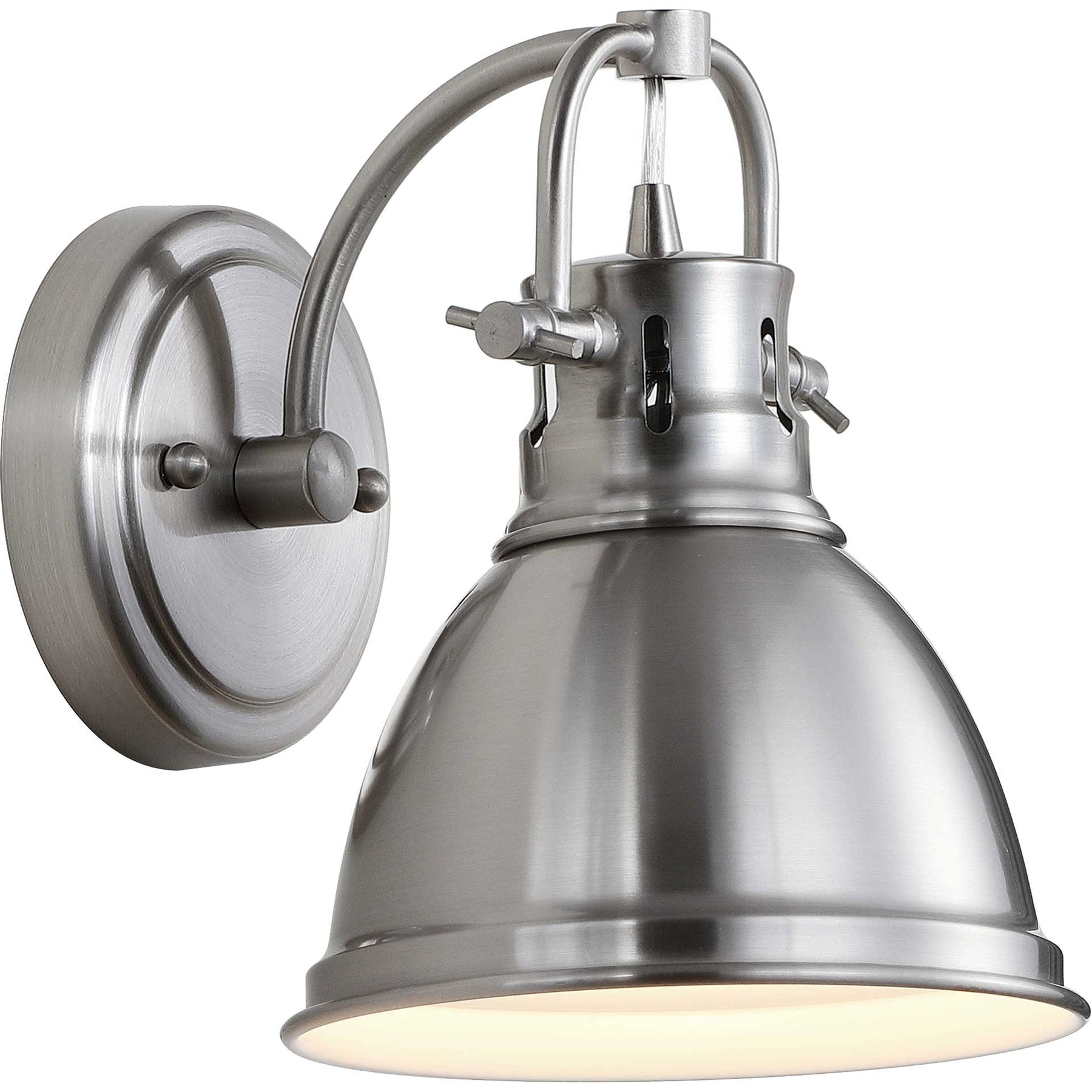 Landon Bathroom Sconce Brush Nickel - Froy.com