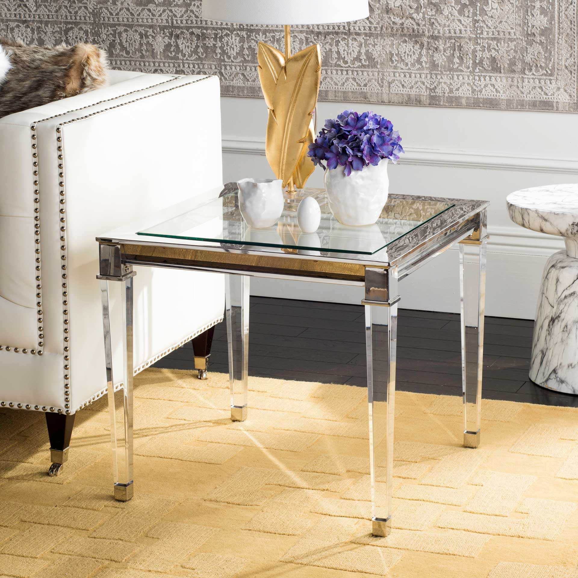 Channing Acrylic End Table - Froy.com