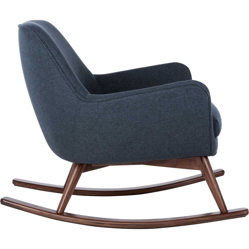 Marquis Mid-Century Rocking Chair Blue - Froy.com
