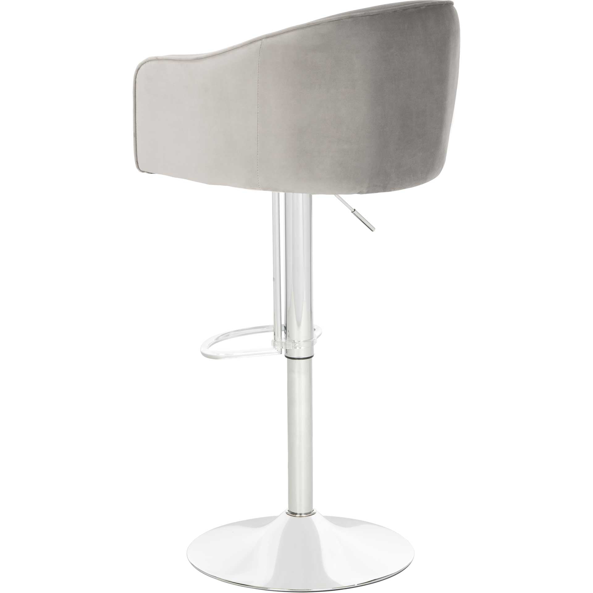 Elianna Adjustable Bar Stool Light Gray - Froy.com