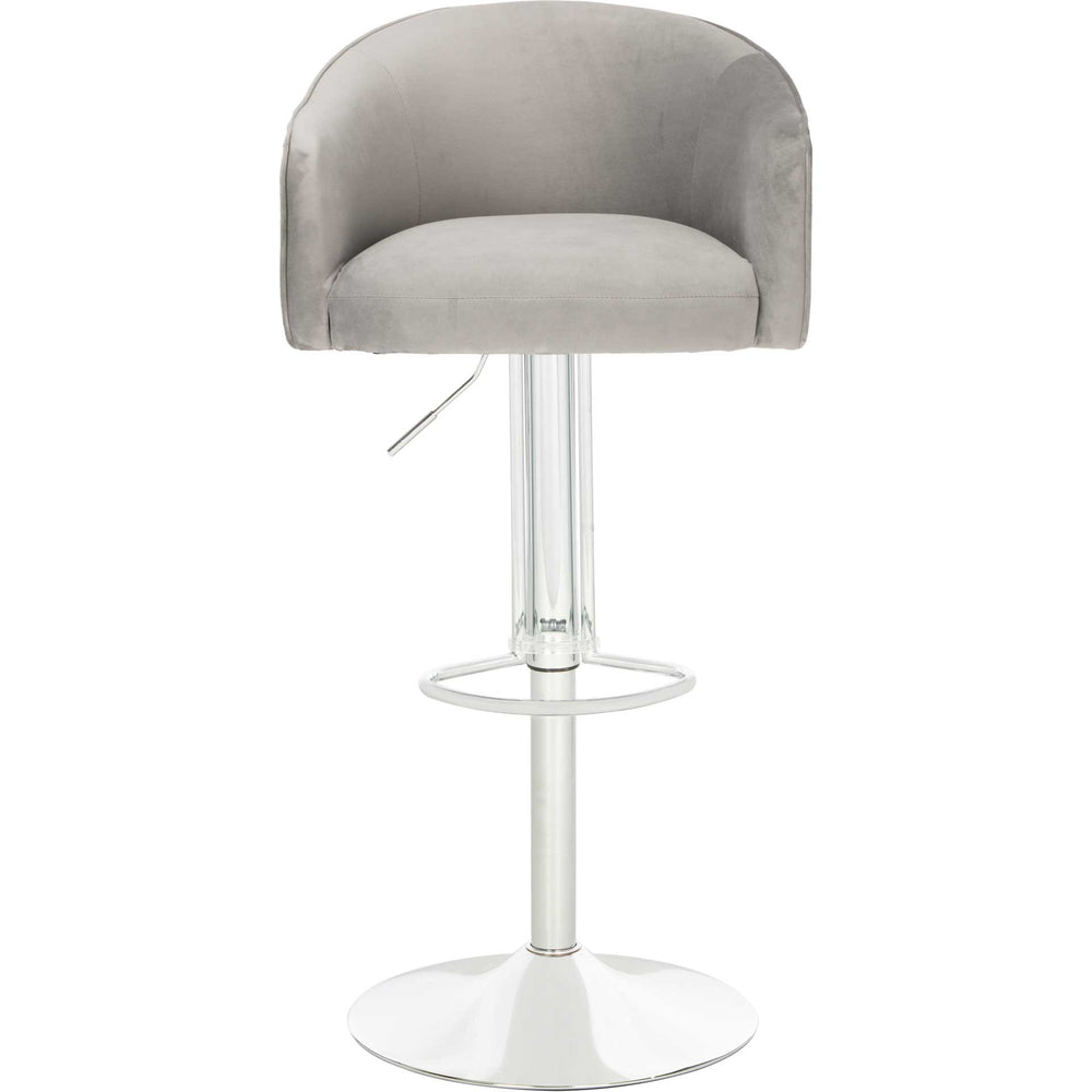 Elianna Adjustable Bar Stool Light Gray - Froy.com