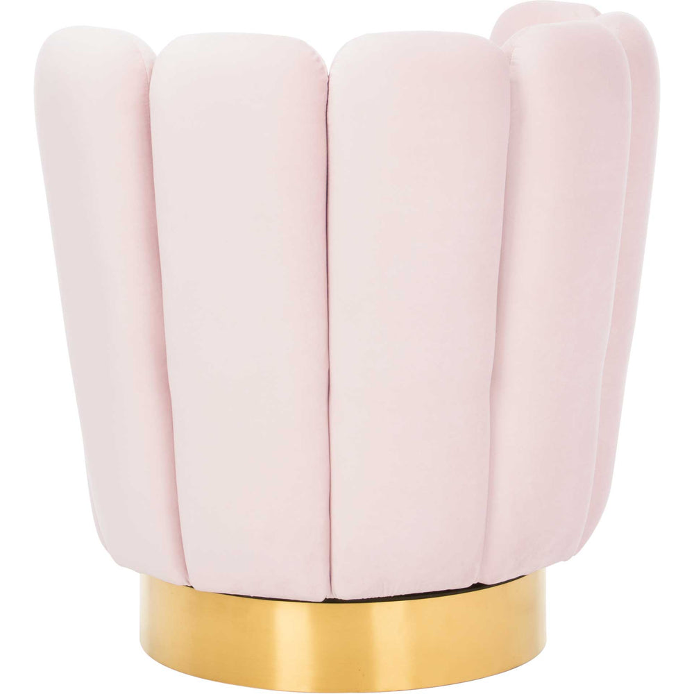 Arbor Channel Tufted Chair Light Pink - Froy.com