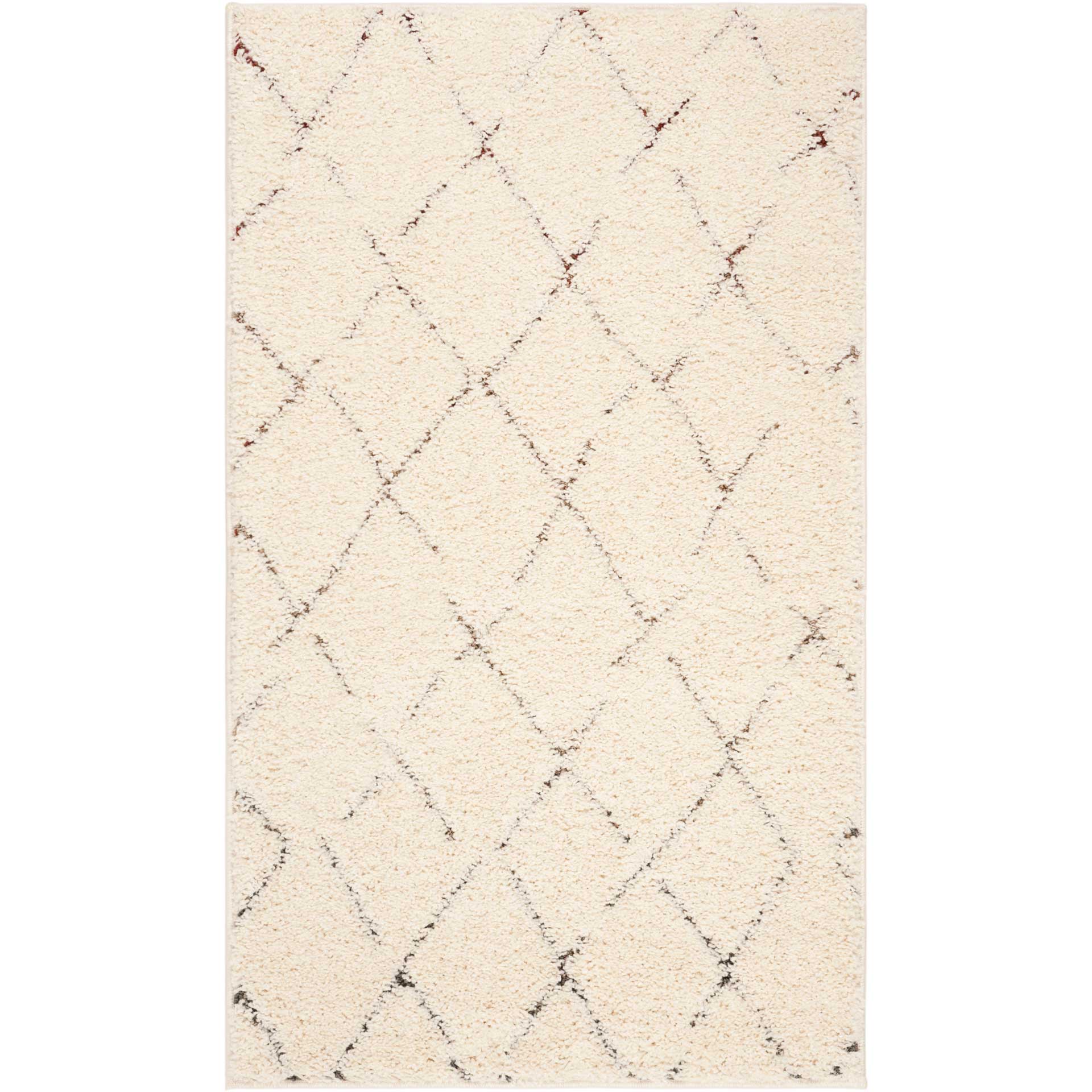 Santorini Shag Cream/Multi Area Rug - Froy.com
