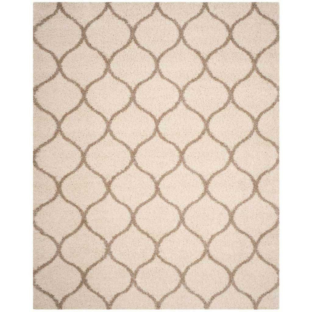 Hudson Shag Ogee Ivory/Beige Area Rug - Froy.com