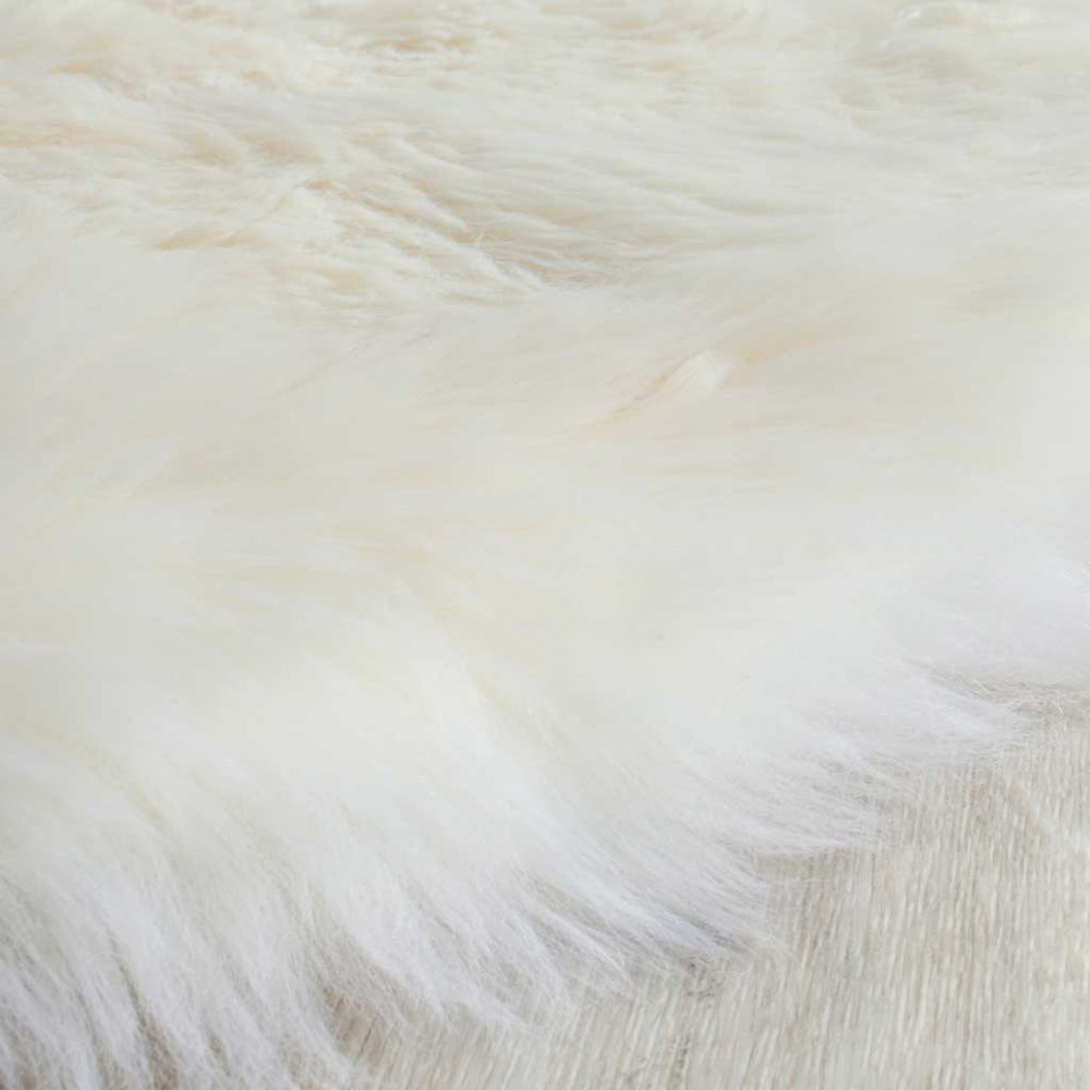 Sheepskin Pelt White Area Rug - Froy.com