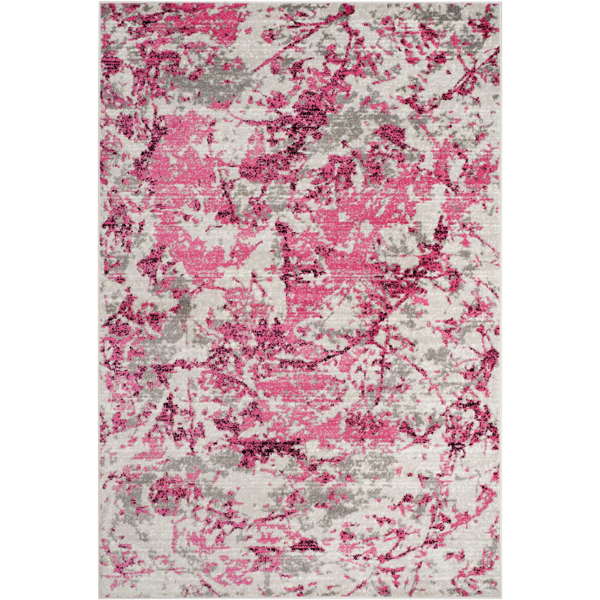 Skyler Pink/Ivory Area Rug - Froy.com