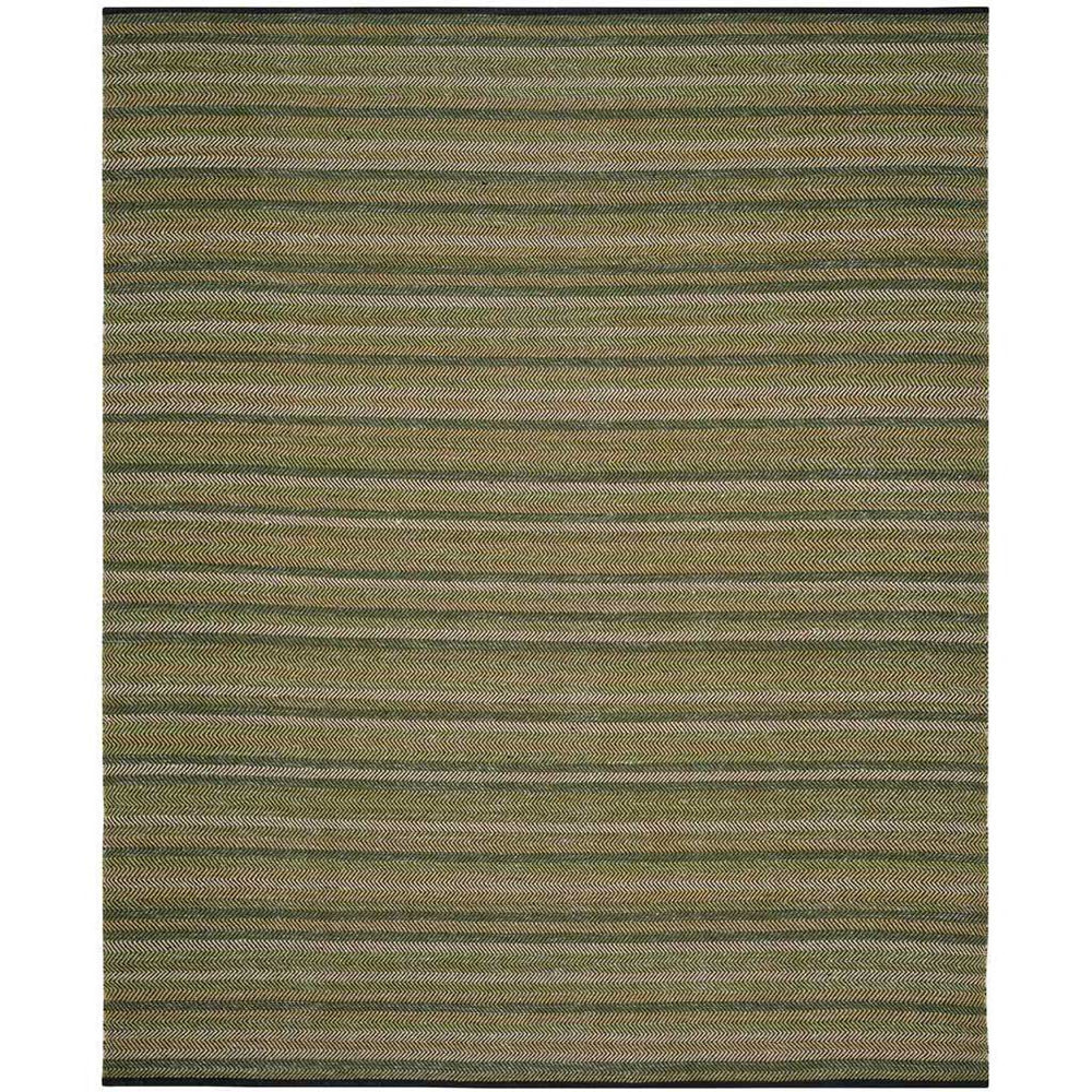 Striped Kilim Green Area Rug - Froy.com