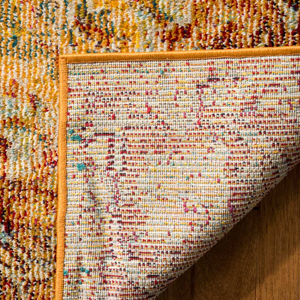 Savannah Yellow/Orange Area Rug - Froy.com