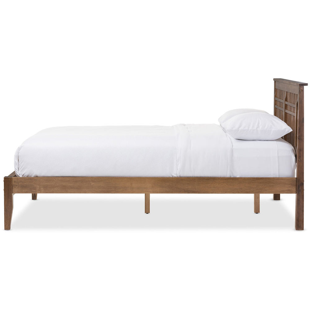 Lanai Platform Bed Walnut - Froy.com
