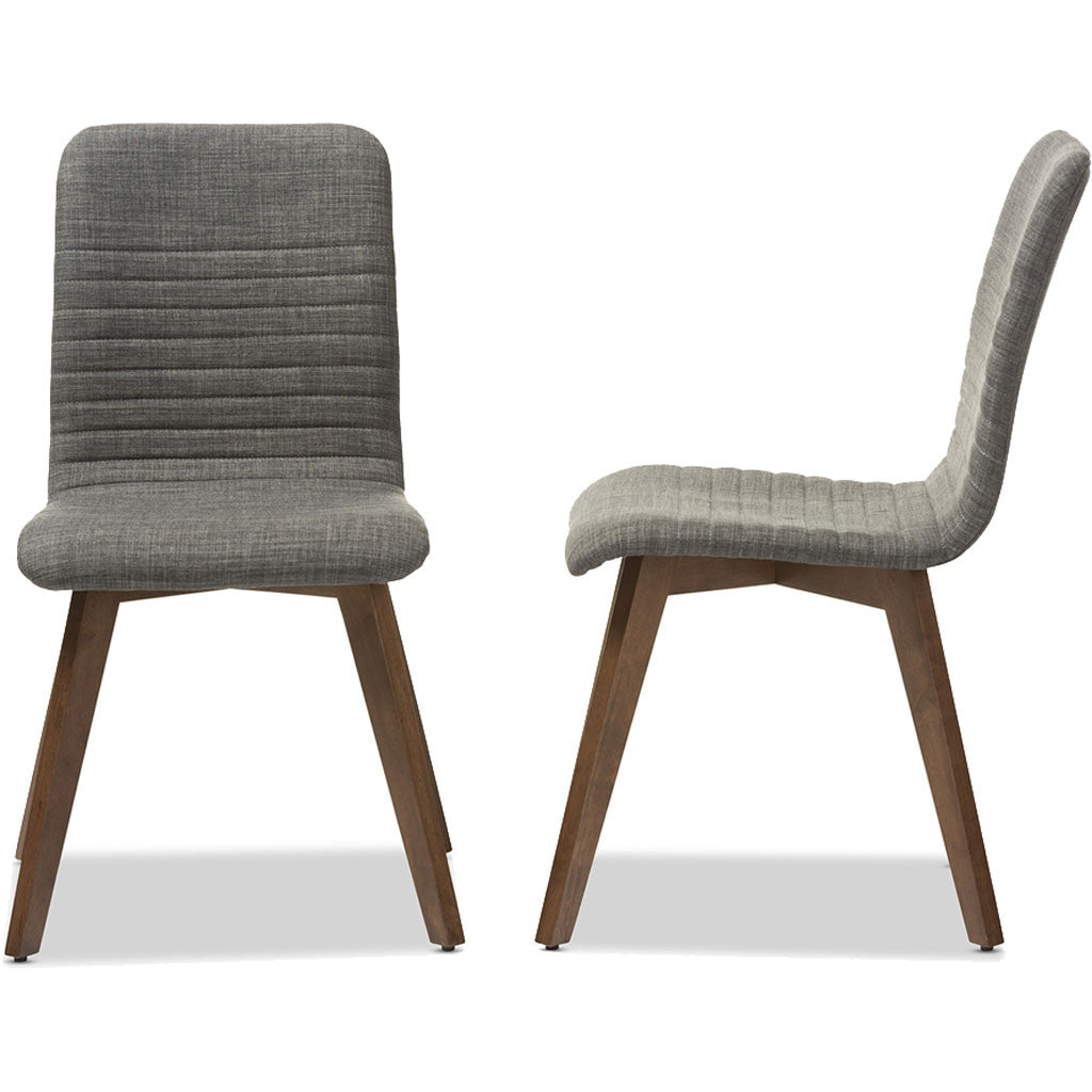 Scion Chair Dark Gray (Set of 2) - Froy.com