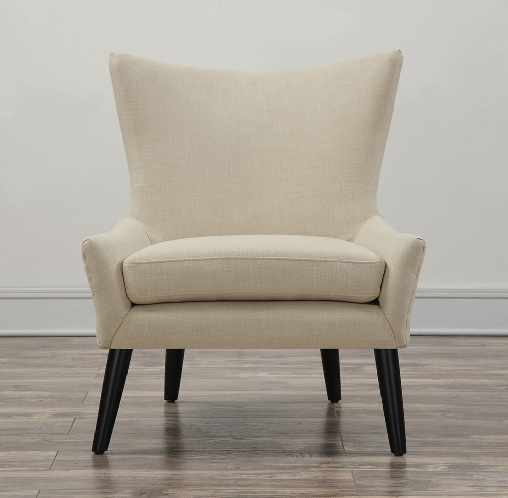 Sumner Beige Linen Chair - Froy.com
