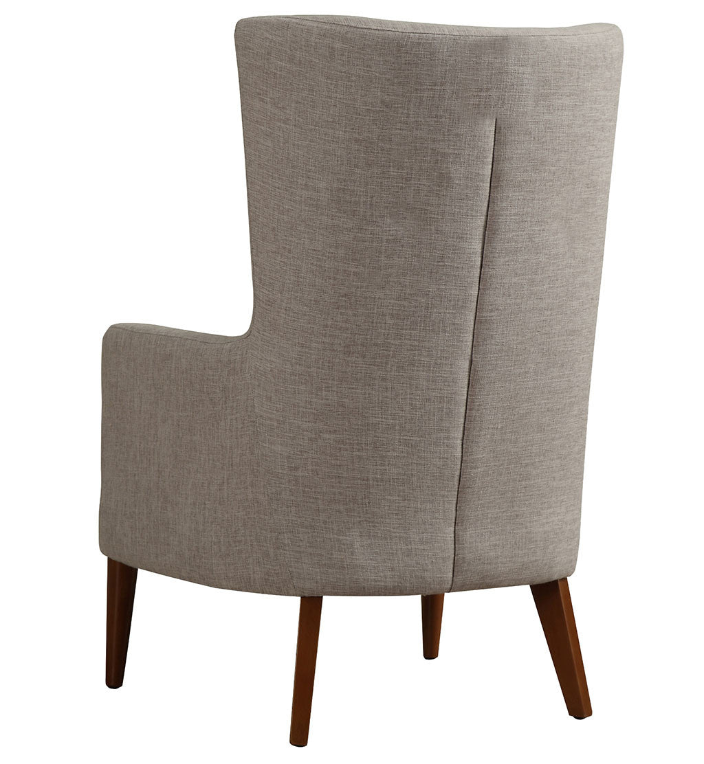 Aslan Beige Linen Chair - Froy.com