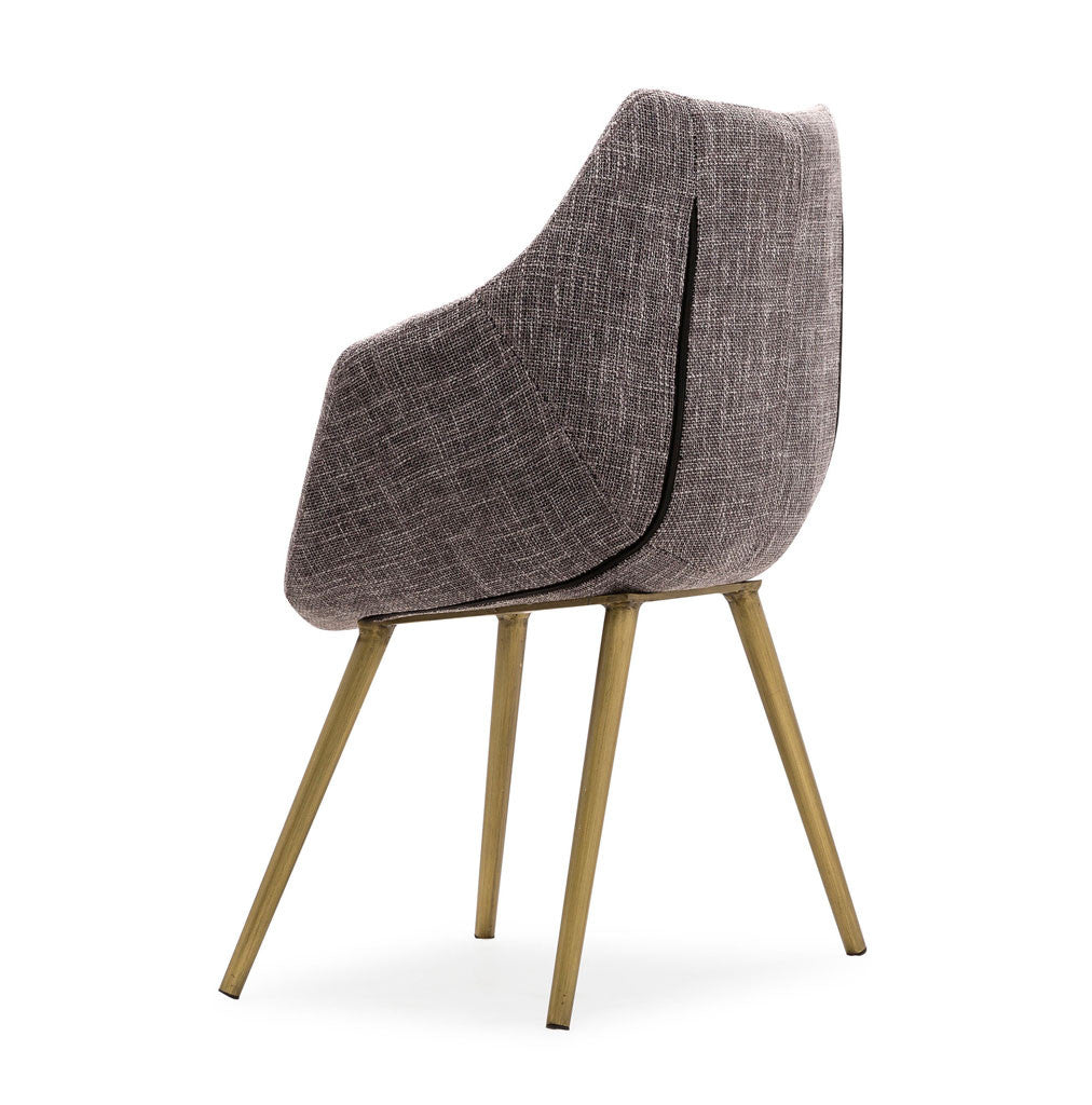 Forkland Gray Tweed Chair - Froy.com
