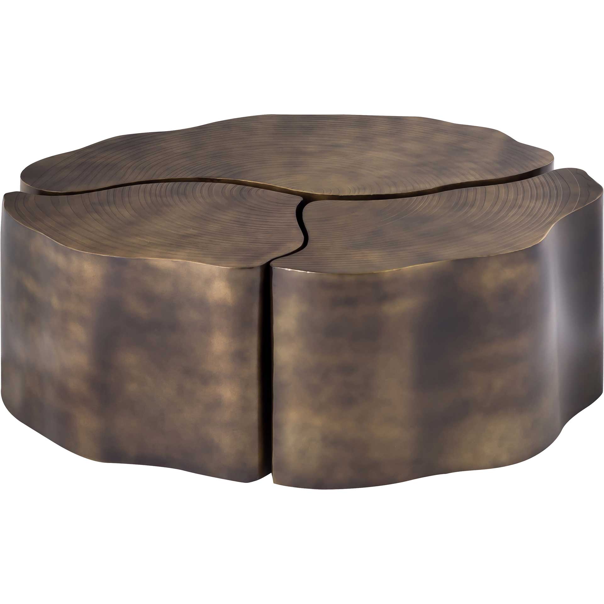 Clarity Coffee Tables Antique Brass - Froy.com