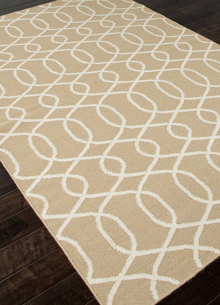 Urban Bungalow Sabrine Beige/White Area Rug - Froy.com