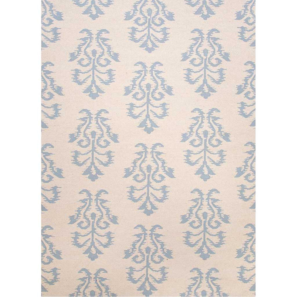 Urban Bungalow Khalid White/Powder Blue Area Rug - Froy.com